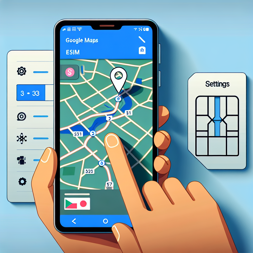 How to Use eSIM for Google Maps in Japan