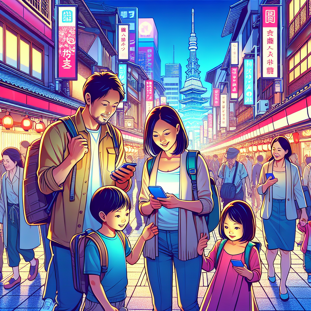Traveling with Children in Japan? Use eSIM for Safety