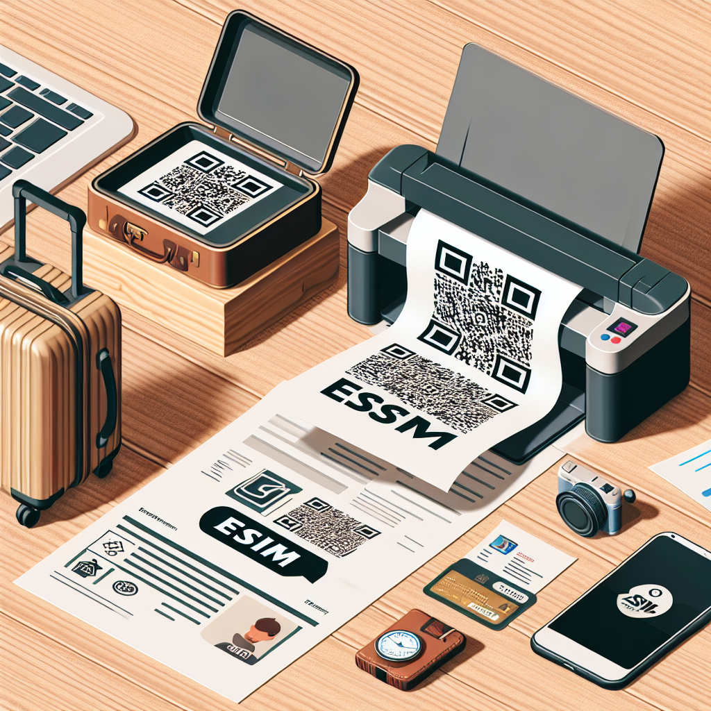 How to Print Your eSIM QR Code Before Leaving