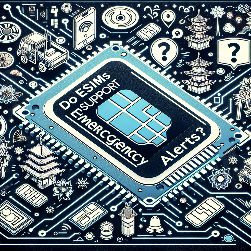 Do eSIMs Support Japanese Emergency Alerts?